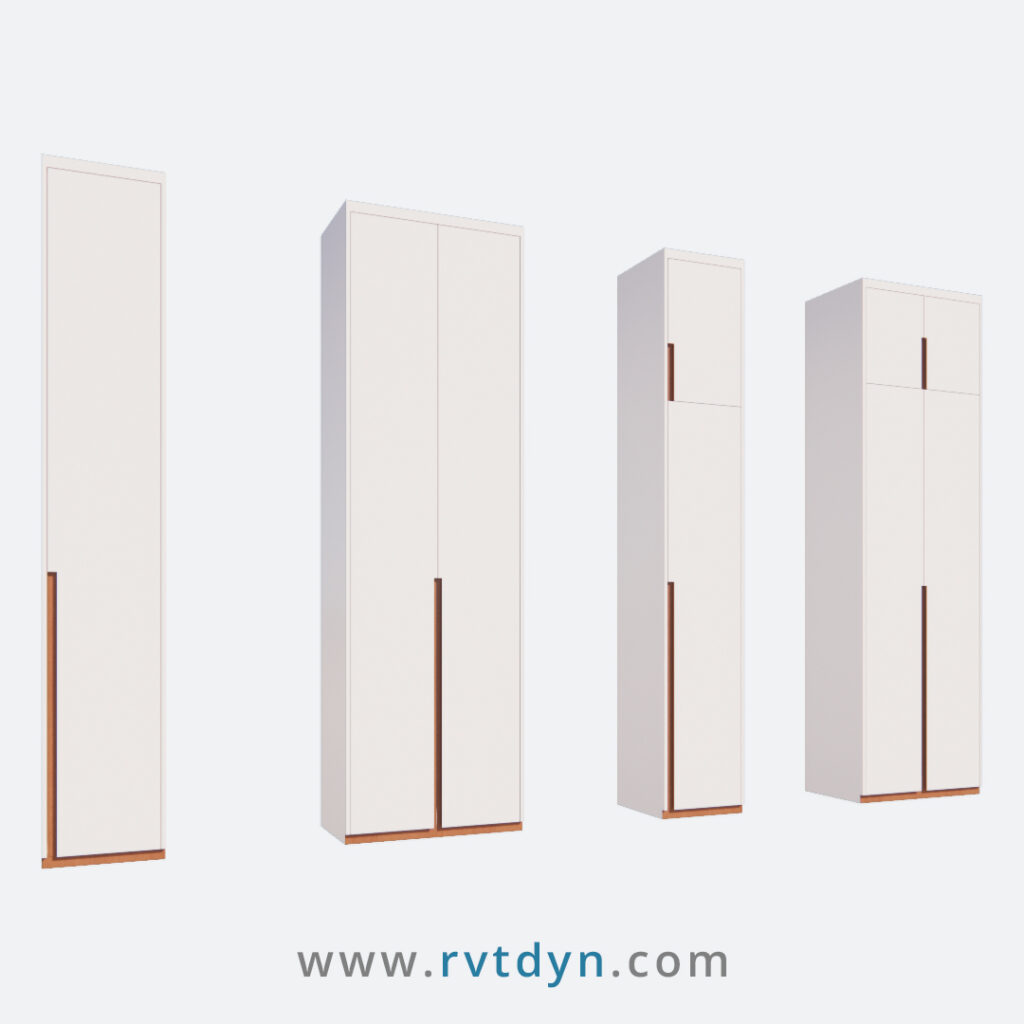 Great Revit Wardrobe Family – 6 Fully Parametric Closet Types