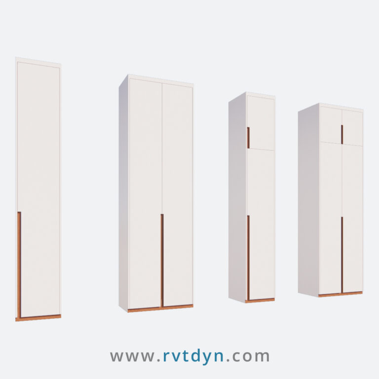 Great Revit Wardrobe Family – 6 Fully Parametric Closet Types